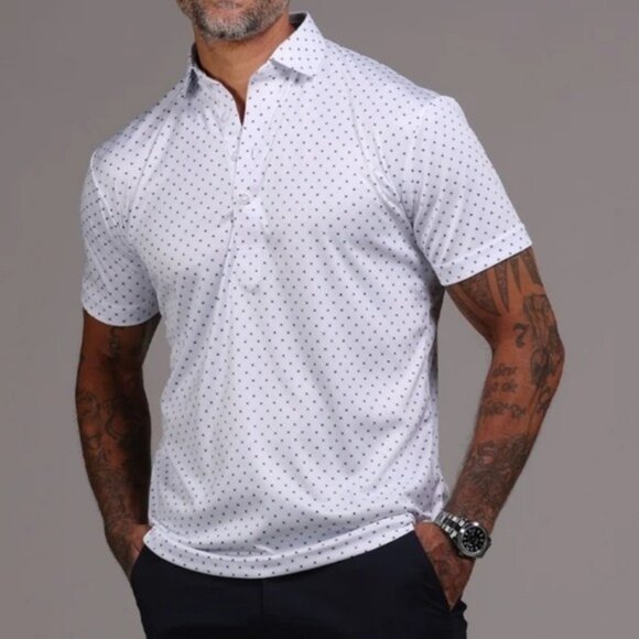Collars & Co. | Shirts | Collars Co Dress Firm Collar Polo Shirt Large ...